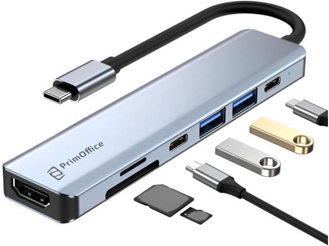Click here for USB C Hub Multiport Adapter 7 in 1 with HDMI Adapt... prices
