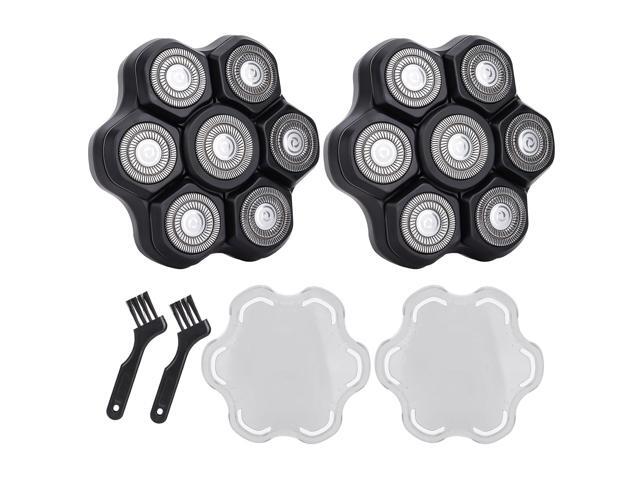Click here for 7 Blades Head Shaver Replacement Heads - Magnetic... prices