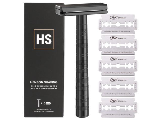 Click here for Henson Shaving Razor - Jet Black Double Edge Safet... prices