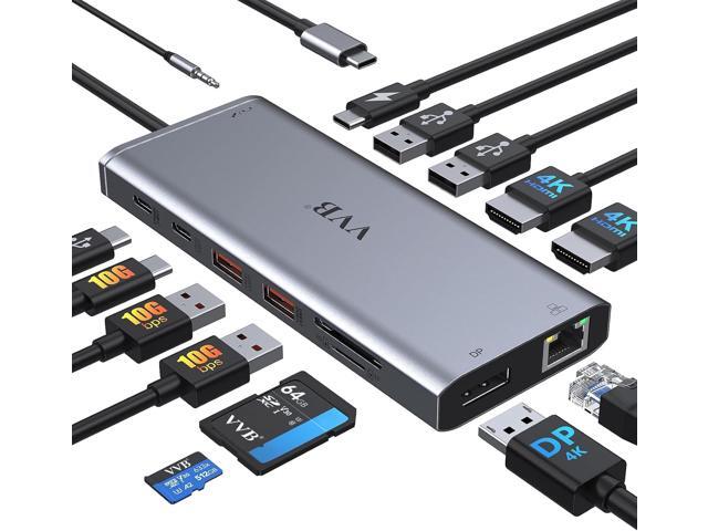 Click here for USB C Laptop Docking Station Dual Monitor HDMI for... prices