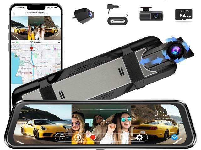 Click here for Aprilboy 3 Channel Mirror Dash Camera for Cars  10... prices
