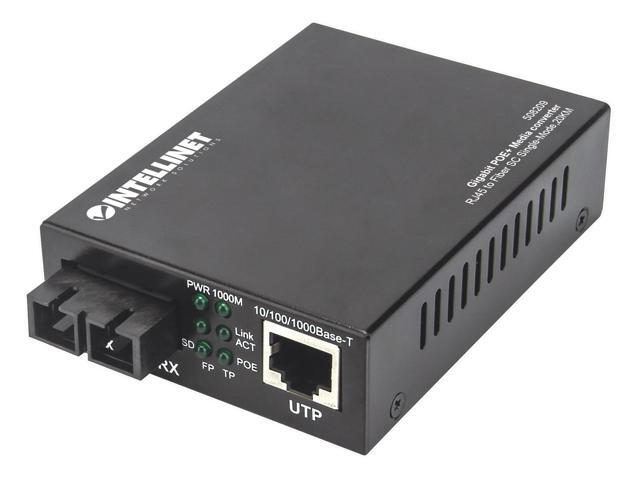 Click here for Intellinet Gigabit PoE+ Media Converter  1000Base-... prices
