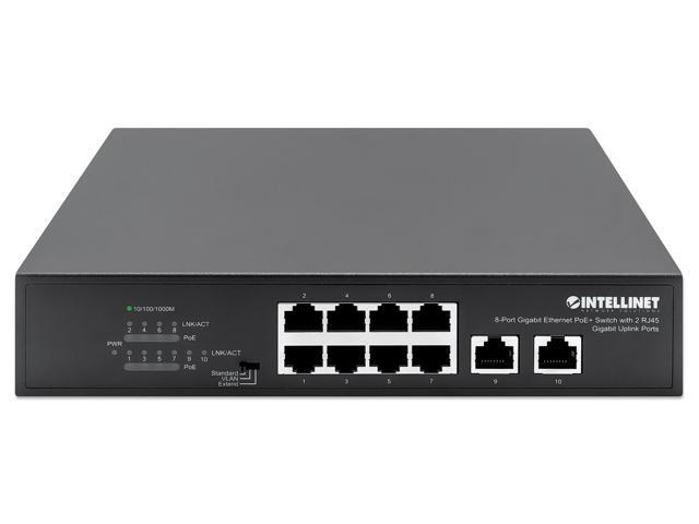Click here for Intellinet 8-Port Gigabit Ethernet PoE+ Switch wit... prices