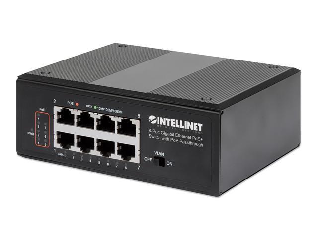 Click here for Intellinet PoE-Powered 8-Port Gigabit Ethernet PoE... prices