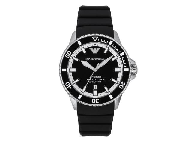 Click here for Emporio Armani Black Dial Automatic Divers 200M Me... prices