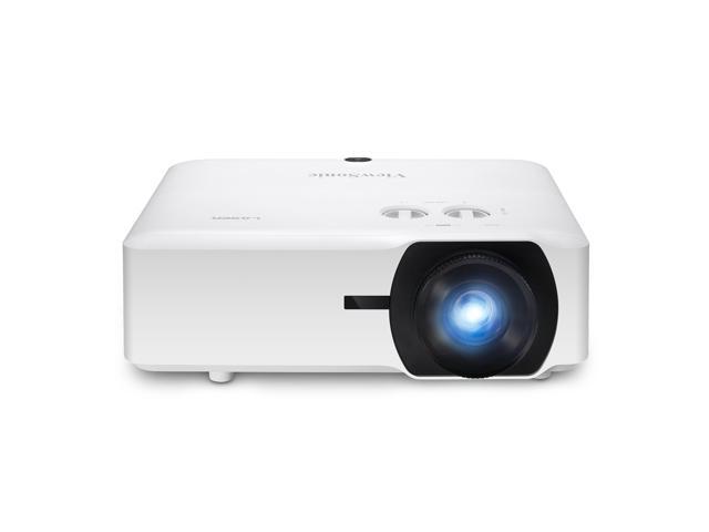 ViewSonic LS740HD 5000 Lumens 1080p Laser Projector with 1.3x Optical Zoom  H/V Keystone  4 Corner Adjustment  and 360 Degrees Projection for Home.