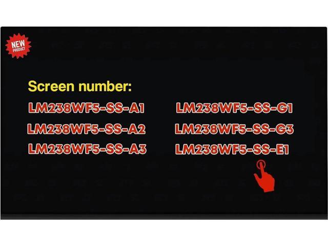 Click here for 23.8 Touch Screen Replacement Digitizer Glass LCD... prices