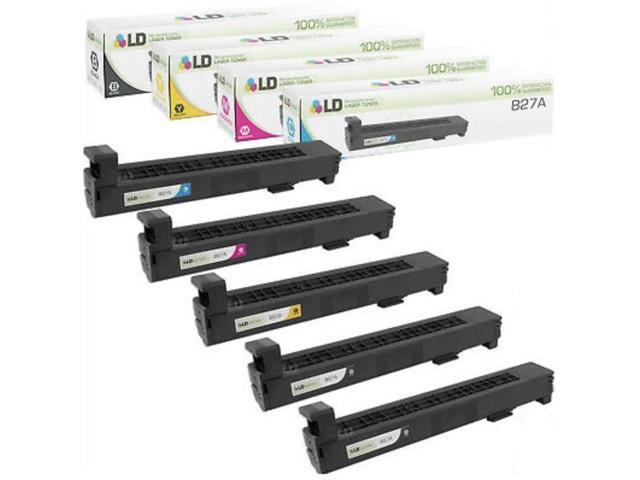 Click here for LD Remanufactured HP 827A 5PK: 2 CF300A B/1 CF301A... prices