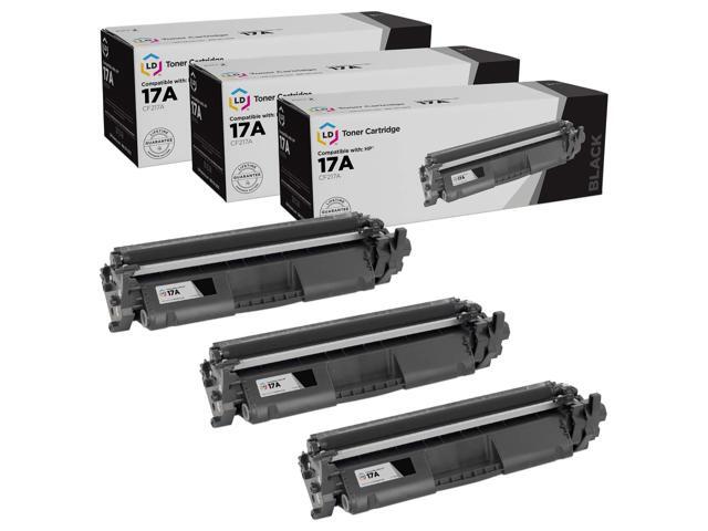 Click here for LD 3pk Comp Black Toner Cartridge Fits for HP 17A... prices