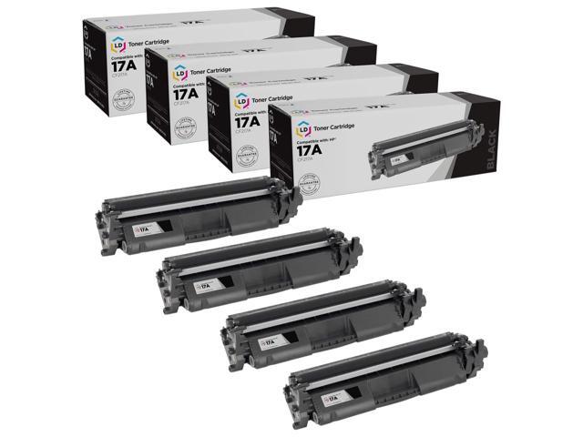 Click here for LD 4pk Comp Black Toner Cartridge Fits for HP 17A... prices