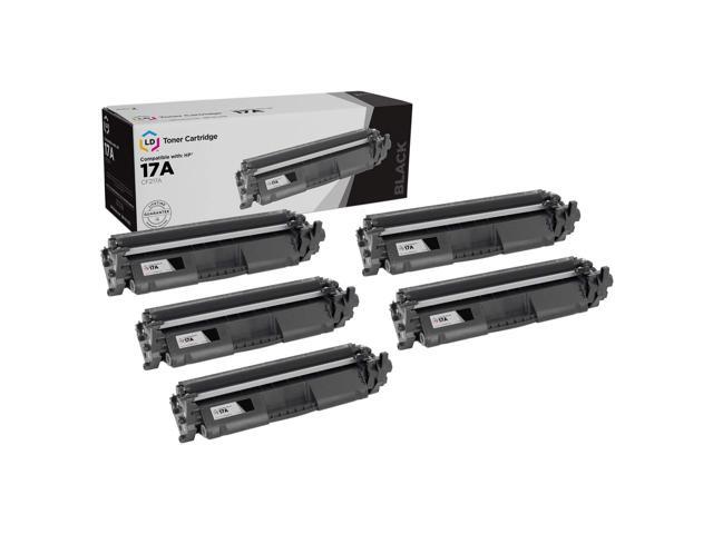 Click here for LD 5pk Comp Black Toner Cartridge Fits for HP 17A... prices