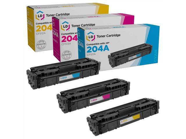 Click here for LD 3pk Comp Color Cartridge Toner Set for HP 204A... prices