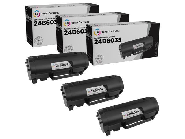 Click here for LD Compatible Lexmark 24B6035 Black Toner 3-Pack f... prices