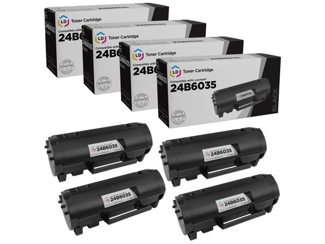 Click here for LD Compatible Lexmark 24B6035 Black Toner 4-Pack f... prices