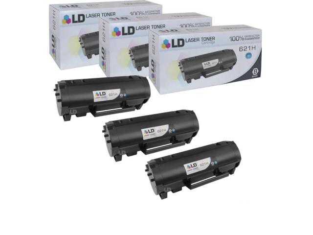 Click here for LD Compatible Lexmark 62D1H00 / 621H 3PK HY Black... prices