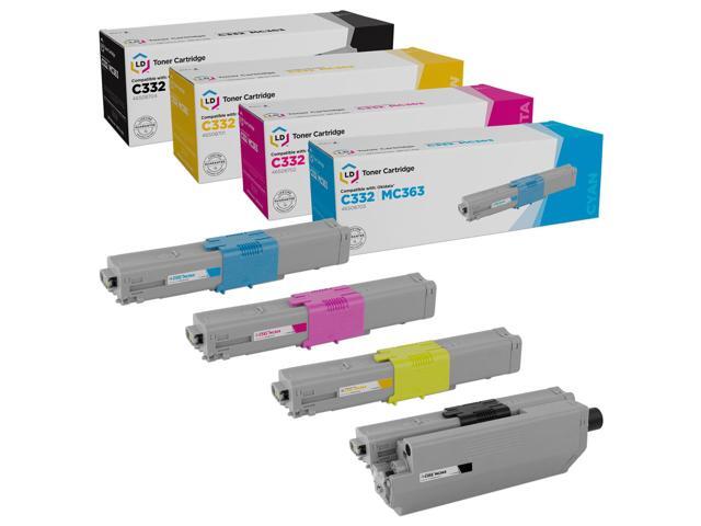 Click here for LD Compatible Okidata C332dn & MC363dn Toners: Bla... prices