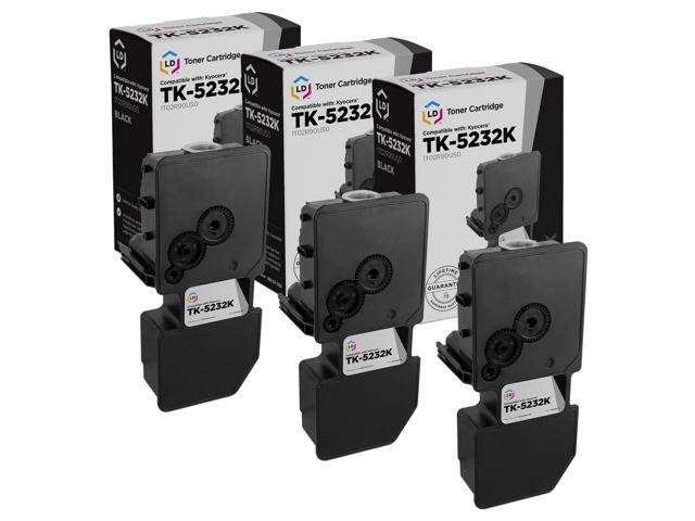 Click here for LD Compatible Kyocera TK-5232K Black Toner 3-Pack... prices