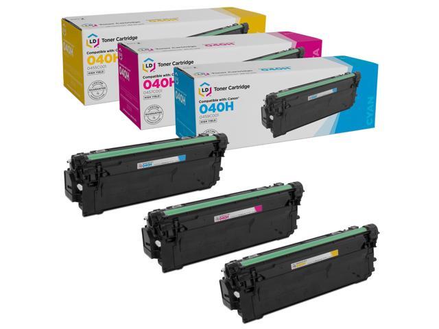 Click here for LD COMP Canon 040H Toner 3PK: 0459C001 Cyan  0457C... prices