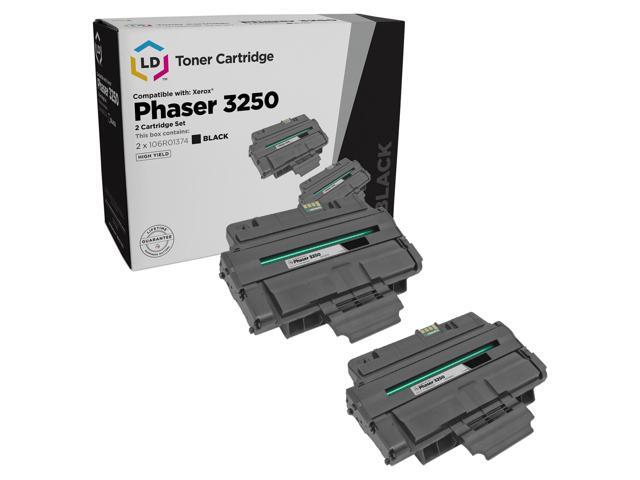 Click here for LD Compatible Xerox 106R01374 2pk HY Black Toner p... prices