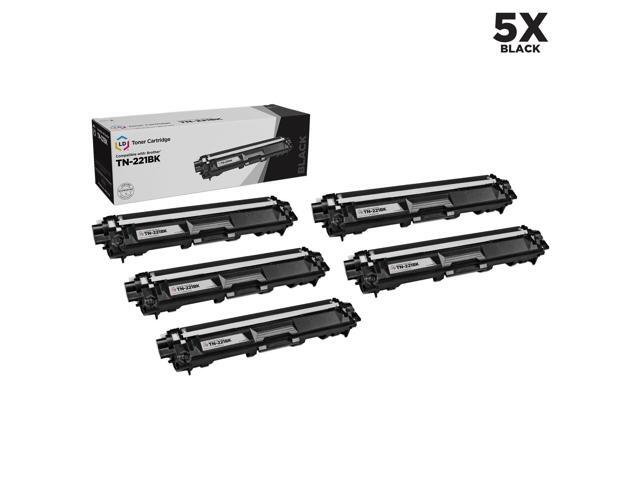 Click here for LD Compatible Brother TN221 5PK Black Toner Cartri... prices
