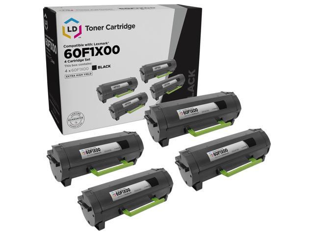 Click here for LD Comp Lexmark 60F1X00 (601X) 4pk Extra HY Black... prices