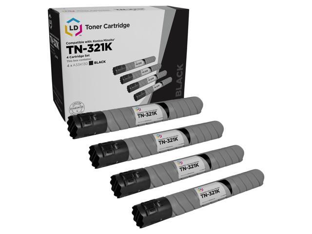 Click here for LD Compatible Konica-Minolta A33K130 TN-321K 4pk B... prices