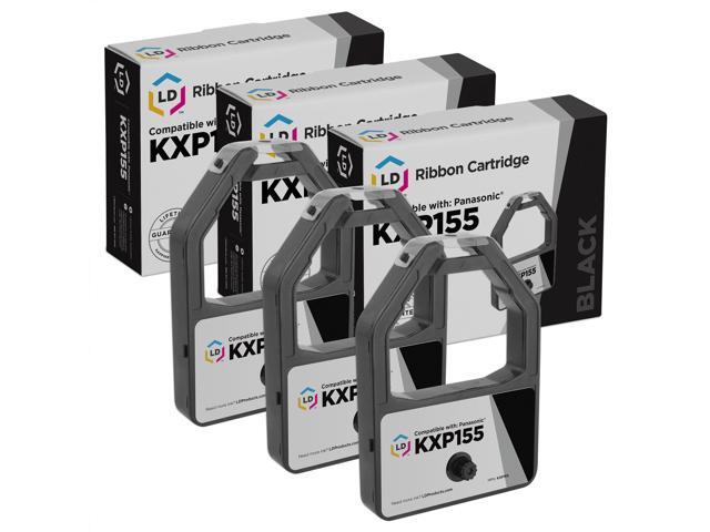 Click here for LD Compatible Panasonic KX-P155 Set of 3 Black Rib... prices