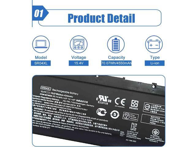 Click here for Dentsing SR04XL SR03XL 917724-855 Laptop Battery R... prices