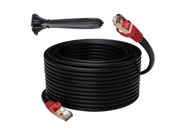 Click here for Cat 6E Cat 7 Outdoor Ethernet Cable 200 FT Adoreen... prices