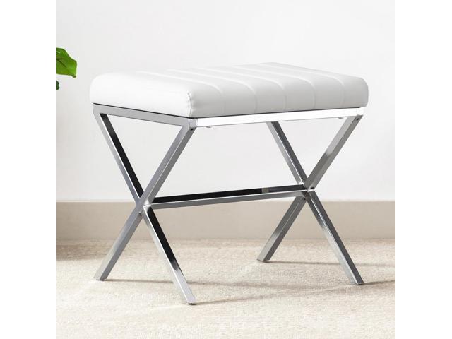 Click here for DUHOME Vanity Stool Modern PU Leather Ottoman Stoo... prices
