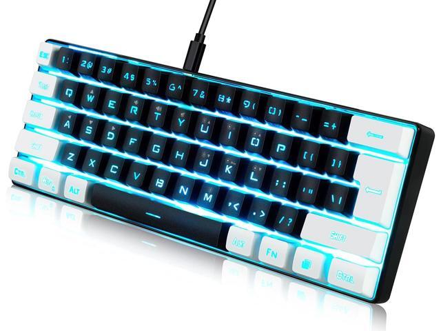 Click here for abucow Gaming Keyboard Minimalist Portable Wired U... prices