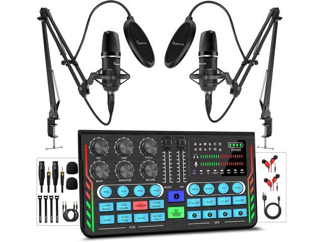 Click here for Podcast Equipment Bundle for 2  DJ Mixer with 3.5m... prices
