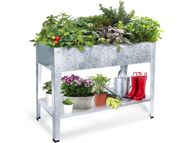 Click here for Galvanized Raised Garden Bed for Vegetables Elevat... prices