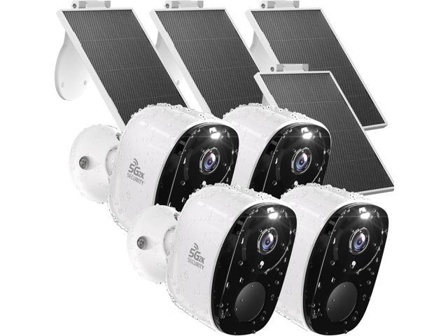 Click here for 4PC Wireless Solar Outdoor Security Camera  2.4/5G... prices