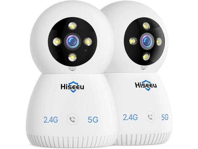 Click here for Hiseeu Indoor Security Camera  2.4G/5G 5MP Baby Mo... prices