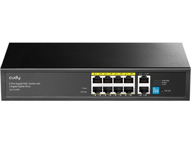 Click here for Cudy 8 Port Gigabit PoE Switch  120 Watts PoE Budg... prices