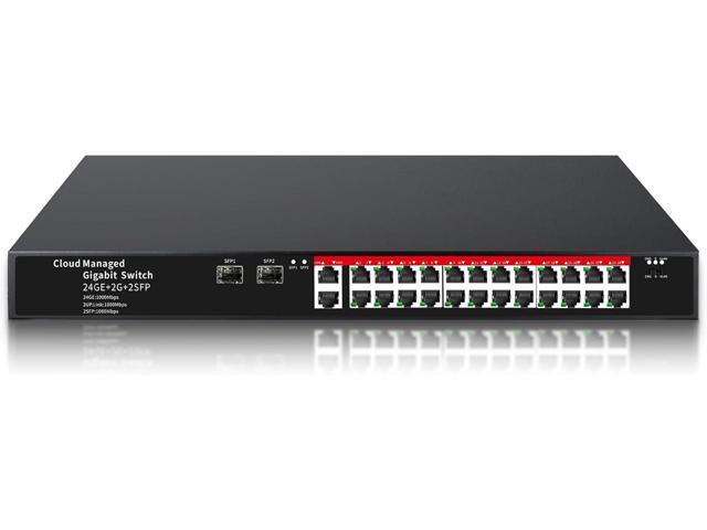 Click here for STEAMEMO 26-Port Gigabit Ethernet Switch Smart Man... prices