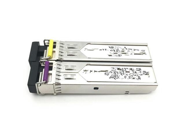 Click here for FOR 1Pair 1.25G BIDI 100KM Single Mode Single 1490... prices