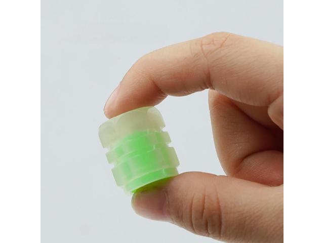 Click here for FOR Luminous Valve Caps Fluorescent Green Blue Nig... prices