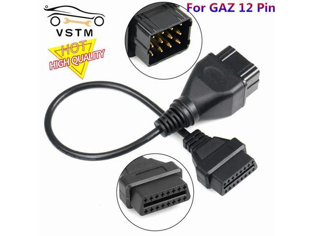 Click here for FOR For 12Pin Auto Diagnostic Connector OBD2 Cable... prices