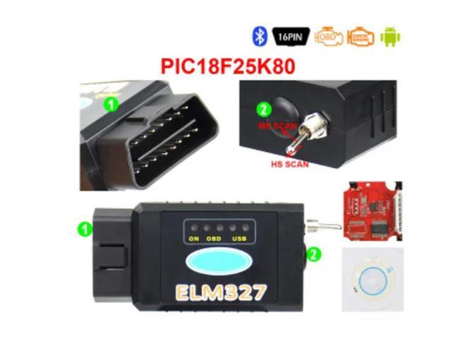 Click here for FOR ELM327 USB FTDI PIC18F25K80 Chip with switch o... prices