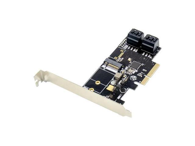 Click here for FOR PCI-E X4 To M.2 Key B NVMe SSD 4 Port SATA3.0... prices
