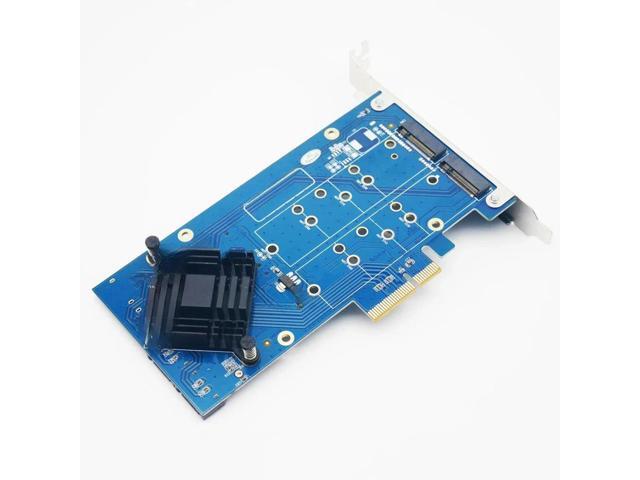 Click here for FOR PCIe x4 to 2 PORTS SATA 3.0 + B key NGFF(m.2)... prices