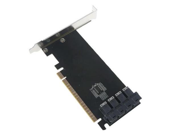 Click here for FOR PCIE X16 To 4 port U.2 Adapter Card SFF8639 In... prices
