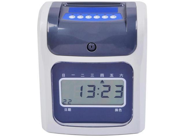 Click here for FOR LCD attendance machine punch clock two-color p... prices
