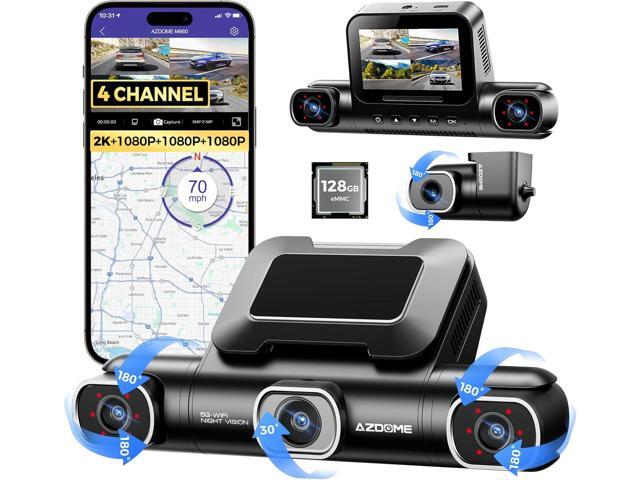 Click here for AZDOME 360° 4 Channel Dash Cam  Built-in 128GB eMM... prices