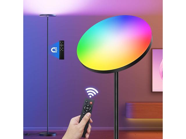 Click here for FULSUNT RGB Torchiere Floor Lamps for Living Room... prices