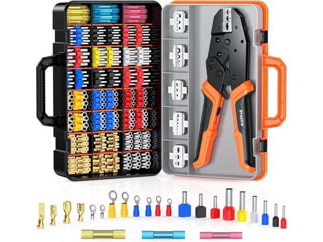 Click here for Preciva 6 PCS Crimping Tool Set with 395 PCS Conne... prices