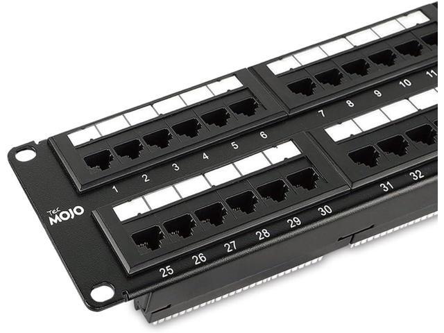 Click here for Tecmojo 48 Port Patch Panel  Cat6 Patch Panel  2U... prices