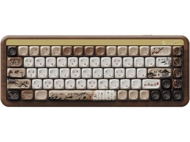 Click here for Akko Mechanical Gaming Keyboard with Walnut Wooden... prices
